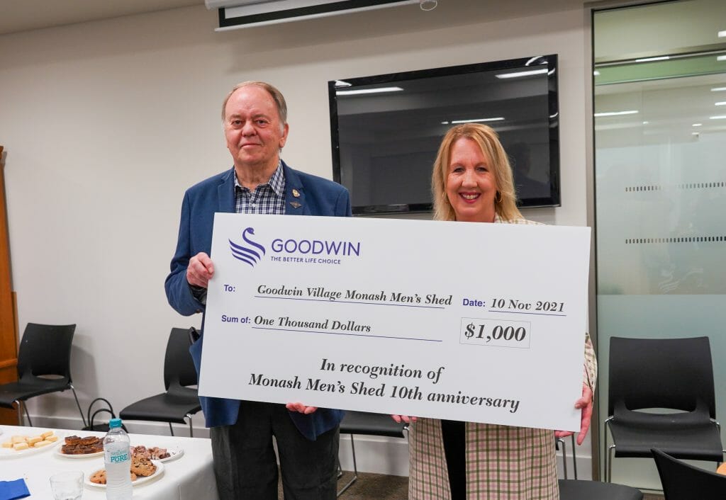 Celebrating 10 Years of Monash Men’s Shed | Goodwin